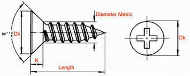 Stainless Steel Self Tapping Screws, 316 SS Self Tapping Screws Price
